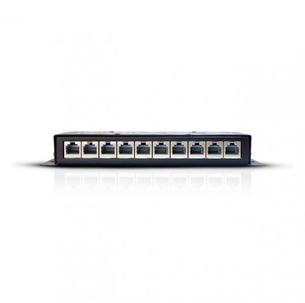 PATCH PANEL POE 5 PORTAS FAST ETHERNET – AtiveLink
